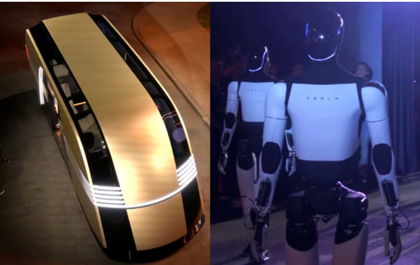 Tesla presenta autos robot y un ‘humanoide amigo’